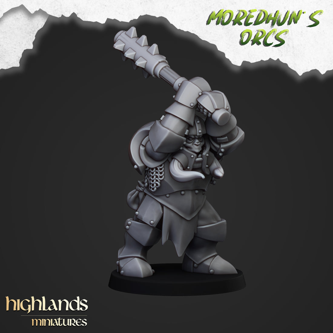Armored Orcs (x15) - Orc & Goblin Tribes | Highlands Miniatures