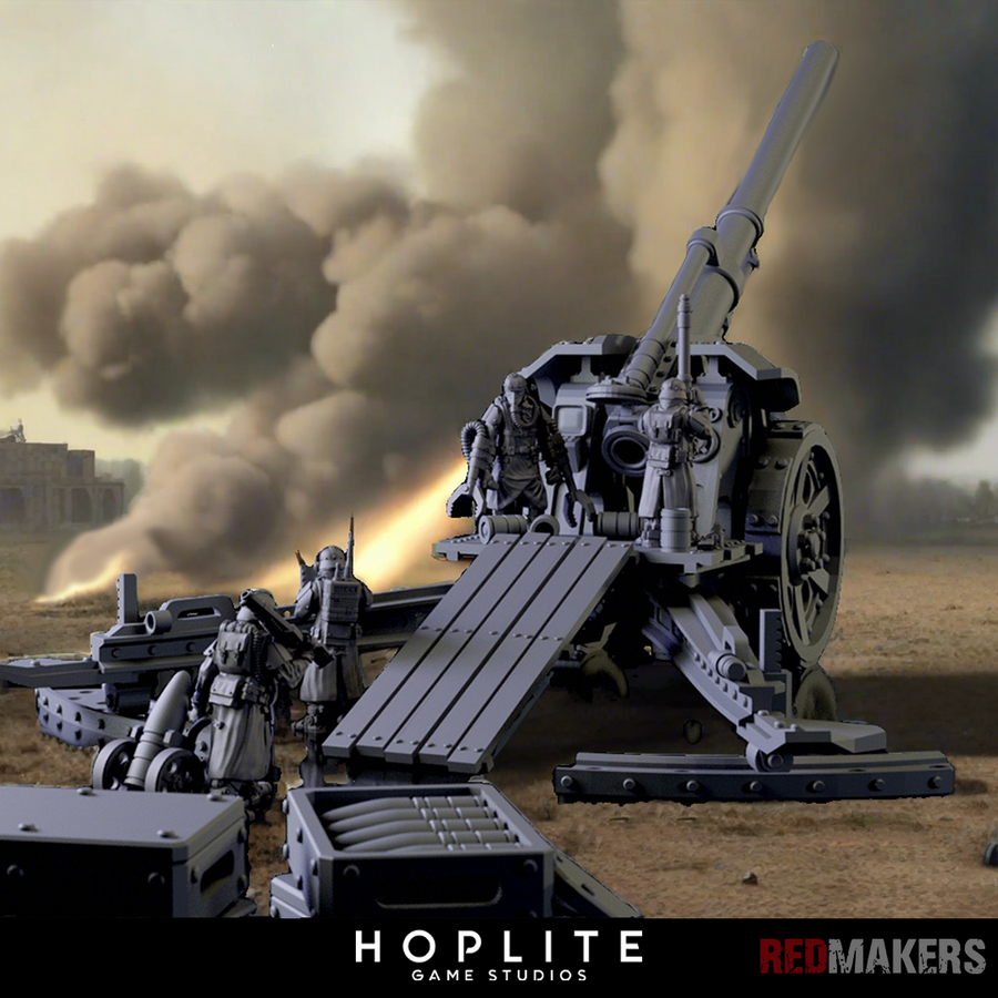 Death Division: Earthshaker Siege Artillery | Krieg | Trench Korps | S