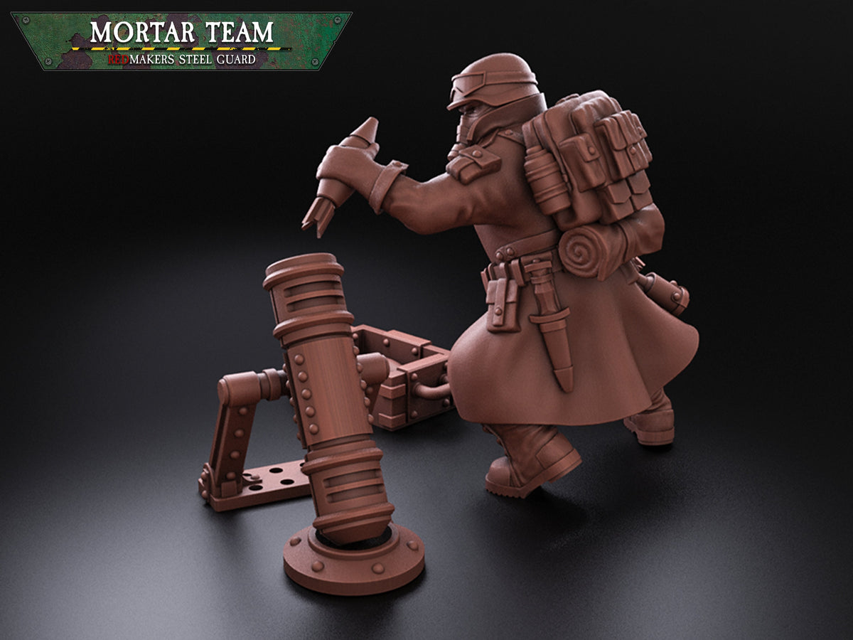 Steel Guard: Mortar Team | Krieg | Trench Korps | Steel Legion | Redma